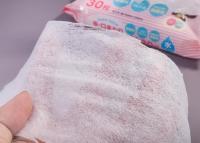 China Makeup Remover Embossed Length 51mm Spunlace Cloth for sale