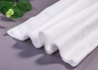 China 50g Raw White Spunlace Nonwoven Fabrics Pearl Pattern for sale