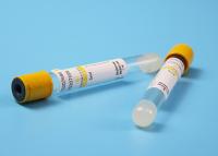 China Gel Clot Activator Vacuum Blood Collection Tubes Glass / PET Material for sale