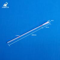 China Medical Disposable Specimen Sterile Nylon Fiber Dna Swabs Flocked Sampling 150mm nasopharyngeal swab for sale