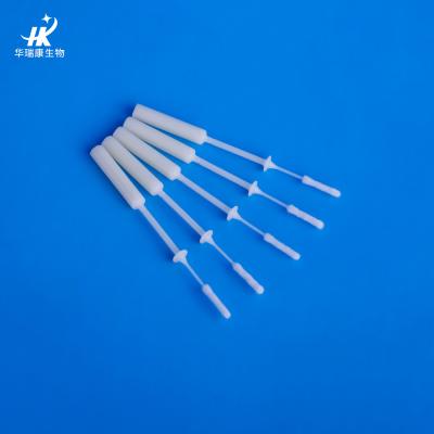 China Medical Portable Sampling Flocked Nasal Swabs Collected Disposable Test 86mm for sale