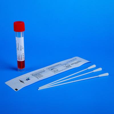 China OEM 10mL Disposable Virus Sampling Kits , Swab And Viral Transport Medium Set for sale