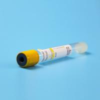 China Disposable Pet Vacuum Blood Collection Tube , Yellow Gel Clot Activator Tube for sale