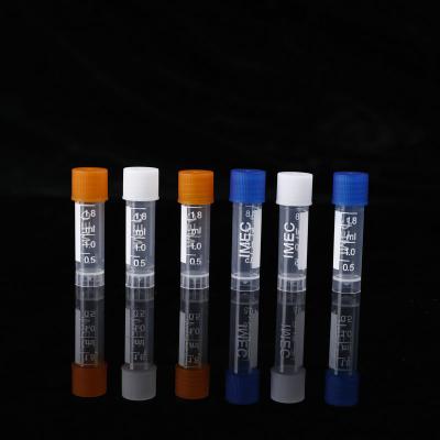 China Transparent 1.8ml 5ml Cryovial Tube For Medical Consumables for sale