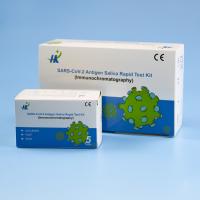 China Huaree Covid 19 Test Kits , 98 SARS CoV 2 Antigen Rapid Test Kit for sale