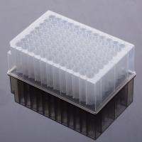 China 2.2ml Round Bottom 96 Well PCR Plate Dnase RNase Free Stackable for sale