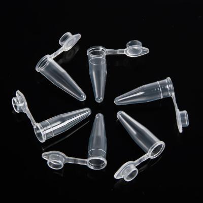 China 0.1 0.2ml Single PCR Reaction Tube Polypropylene for Laboratory Usage for sale