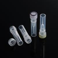 China Medical Consumables 0.5 Ml Cryovials with internal screw cap no leakage for sale