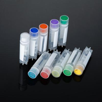 China Medical grade PP Cryotube 5ml Transparent For Easy Observation for sale