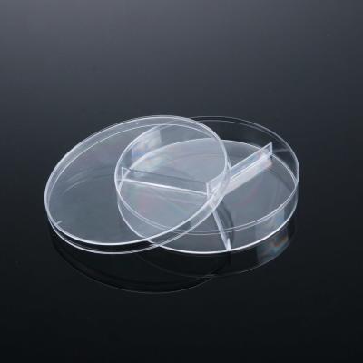 China ISO14001 Petri Dish 90 Mm PS Material For Fungus Bacteria microorganism culture for sale