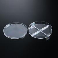 China Transparent White Cell Culture Petri Dish 90mm X 15mm PS material for sale