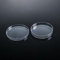 China Flat bottom 100mm Culture Dish Flange design Transparent Color for sale