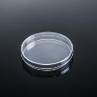 China Flat bottom 100mm Culture Dish Flange design Transparent Color for sale
