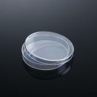 China Flat bottom 100mm Culture Dish Flange design Transparent Color for sale