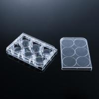 China Flat Bottom Cell Culture Petri Dish , Huaree 6 Well Cell Culture Plate for sale