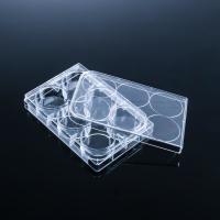China Flat Bottom Cell Culture Petri Dish , Huaree 6 Well Cell Culture Plate for sale