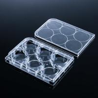 China Flat Bottom Cell Culture Petri Dish , Huaree 6 Well Cell Culture Plate for sale