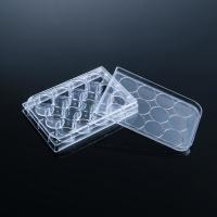 China Gamma radiation 12 Well Cell Culture Plate PS Material Flat bottom for sale