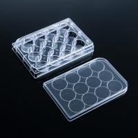 China Gamma radiation 12 Well Cell Culture Plate PS Material Flat bottom for sale