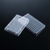China 96 Well Cell Culture Petri Dish Transparent White 127×85×23mm for sale