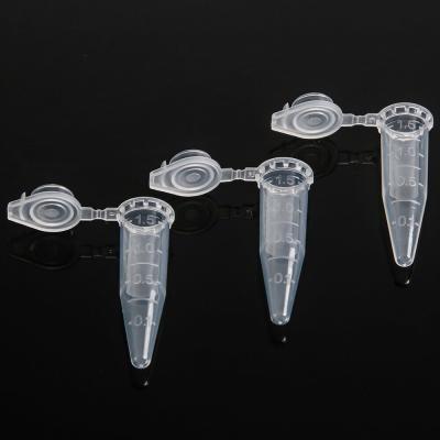 China 1.5mL Polypropylene Microcentrifuge Tubes for sale