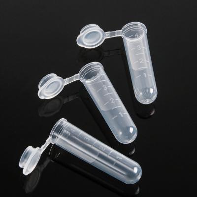 China Transparent Plastic Centrifuge Tubes , Microcentrifuge Tube 5ml for sale