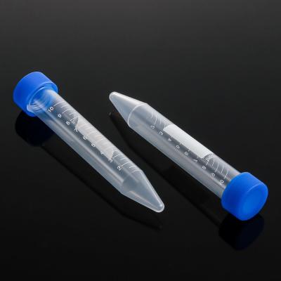 China 10mL Plastic Centrifuge Tubes Uses In Laboratory High transparency PP material for sale