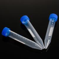 China 10mL Plastic Centrifuge Tubes Uses In Laboratory High transparency PP material for sale