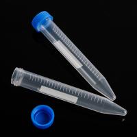 China High transparency Plastic Centrifuge Tubes , 15 Ml Polypropylene Conical Tube for sale