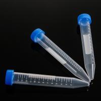 China High transparency Plastic Centrifuge Tubes , 15 Ml Polypropylene Conical Tube for sale