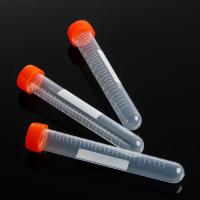 China Transparent Falcon 15ml Polypropylene Conical Tube For Laboratory for sale