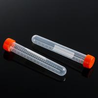 China Transparent Falcon 15ml Polypropylene Conical Tube For Laboratory for sale