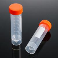 China Transparent 50ml Polypropylene Centrifuge Tubes for Laboratory Test for sale