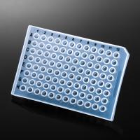 China OEM Skirted 96 Well PCR Plate Transparent clean PP material for sale