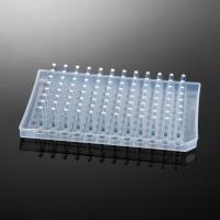 China OEM Skirted 96 Well PCR Plate Transparent clean PP material for sale