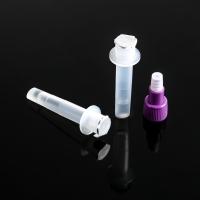 China Antigen PP Plastic Extraction Tube 7X80mm Aluminum Seal Film foil with Dropper for sale
