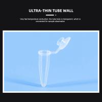 China OEM PCR Reaction Tube , Transparent 0.2 Ml Microcentrifuge Tube for sale