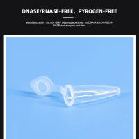 China OEM PCR Reaction Tube , Transparent 0.2 Ml Microcentrifuge Tube for sale