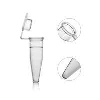 China OEM PCR Reaction Tube , Transparent 0.2 Ml Microcentrifuge Tube for sale