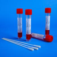 China Nylon Nasopharyngeal Swab Test Tube Non Inactivated Transport Medium for sale