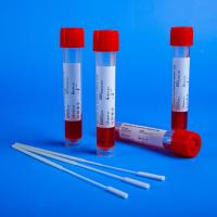 China Nylon Nasopharyngeal Swab Test Tube Non Inactivated Transport Medium for sale