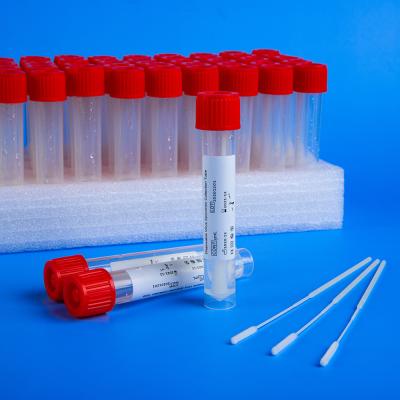 China 100x16mm Disposable Virus Sampling Kits , VTM Viral Transport Medium Kit for sale