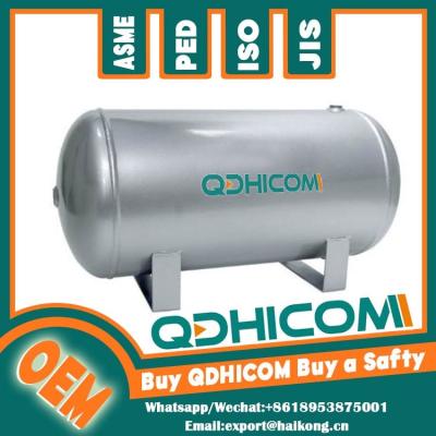 China Stainless Steel Air Receiver Tank / Pressure Vessel for Food Processing Air Compressor for sale