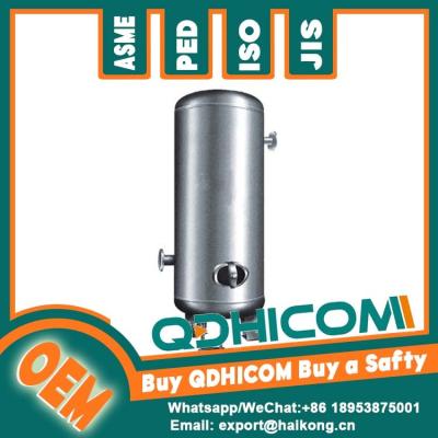 China Low Maintenance Vertical Compressed Air Tank SS304 For Automation Lines for sale