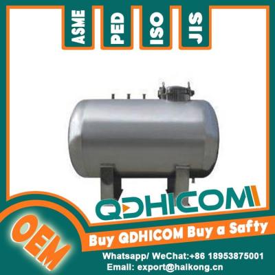 China Pressure Management Horizontal Air Receiver Tank Steel Shell Sandblasting 6m3 Capacity for sale