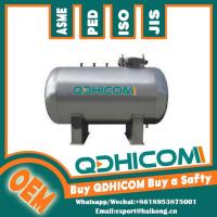 China Custom Air Receiver Tank / Portable Air Storage Tank with Pressure Gauge & Safety Valve for sale