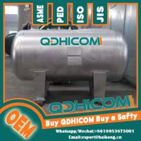 China Corrosion Resistant Compressor Air Receiver Tank Stainless Steel For Hygienic Use for sale