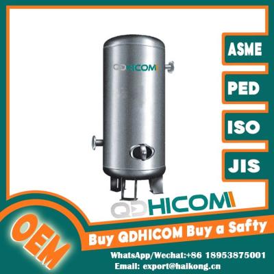 China Pressure Balance Vertical Air Storage Tank Carbon Steel For Factory Use ASME Approved for sale