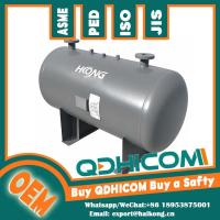 China Lab Horizontal Receiver Tank Contamination Free Carbon Steel ASME Approved for sale