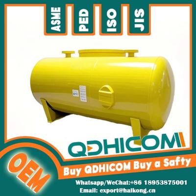 China Horizontal Receiver Tank Carbon Steel For With PED Approved for sale